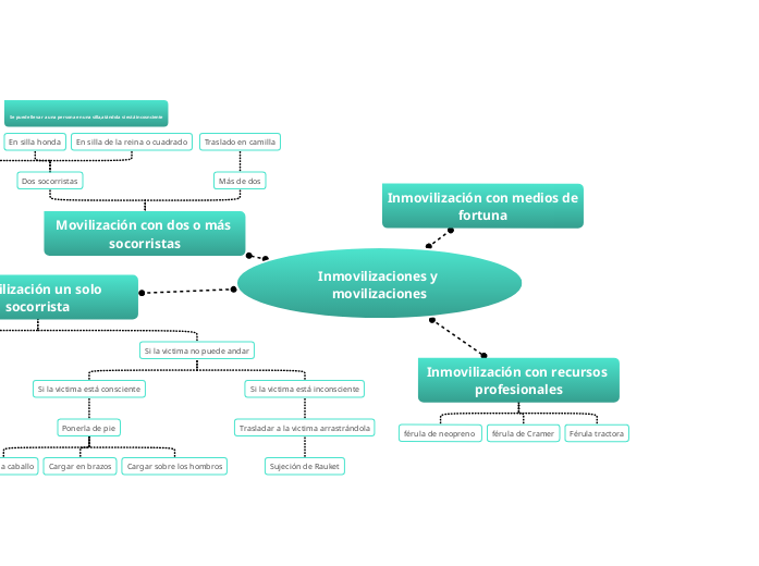 Inmovilizaciones y movilizaciones - Adimen Mapa